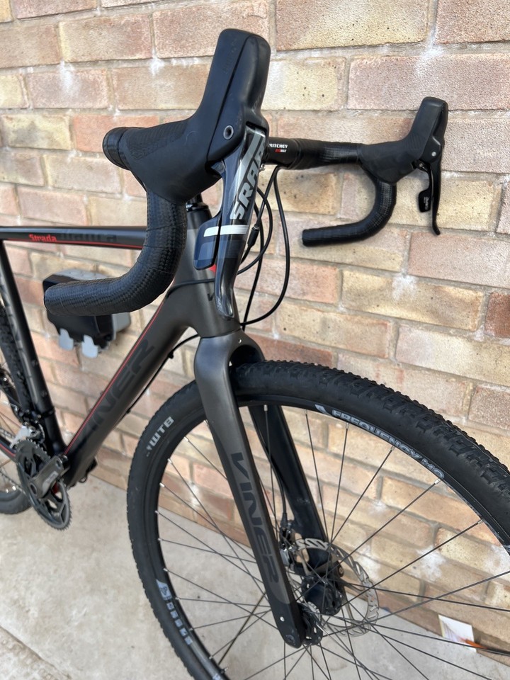 Viner Strada Bianca Carbon Gravel Bike Size Large 56 cm cyclocross ...