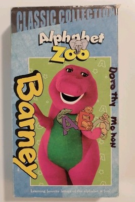 Barney - Barney's Alphabet Zoo VHS Tape Classic Collection | eBay