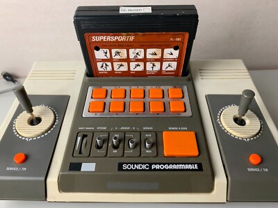 CONSOLE JEU VIDEO VINTAGE SOUNDIC PROGRAMMABLE | eBay