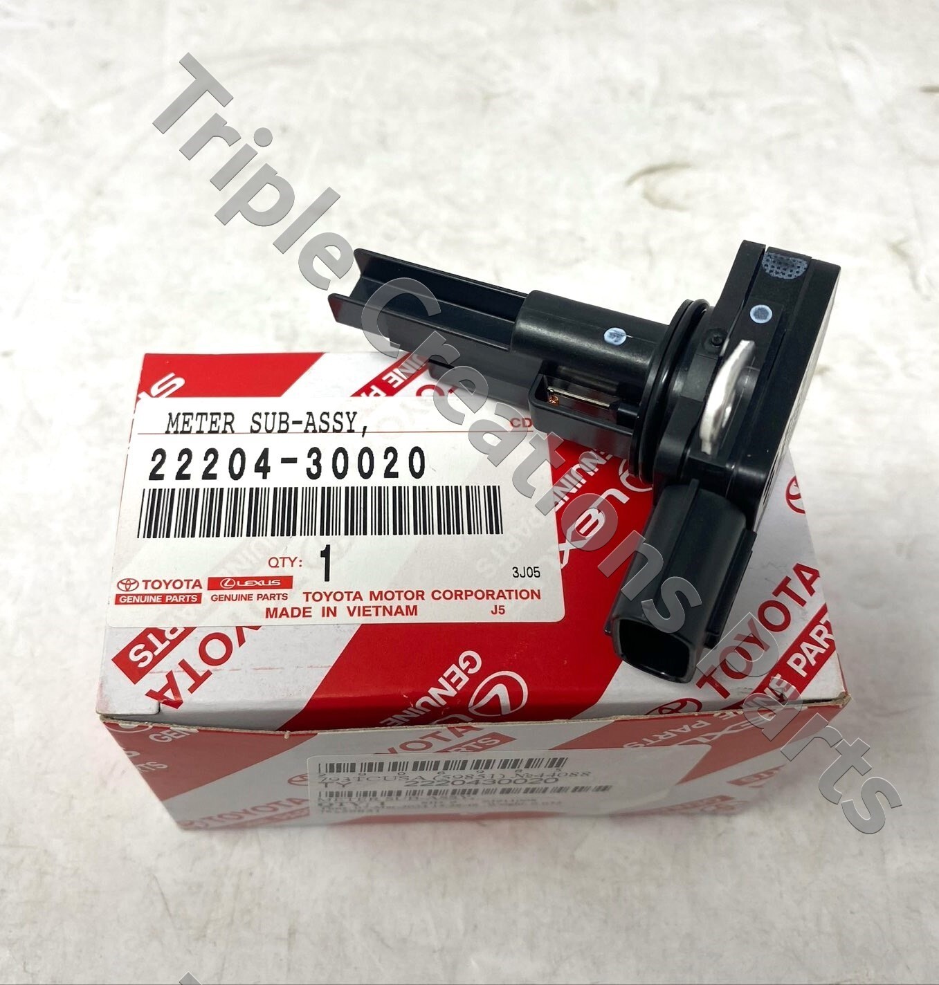 22204-30020 Genuine Toyota Meter Sub-Assy Intake Air Flow 2220430020 ...