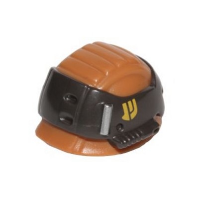 LEGO Star Wars - Minifig, Headgear Helmet Rebel Trooper w/ Pearl Dark ...