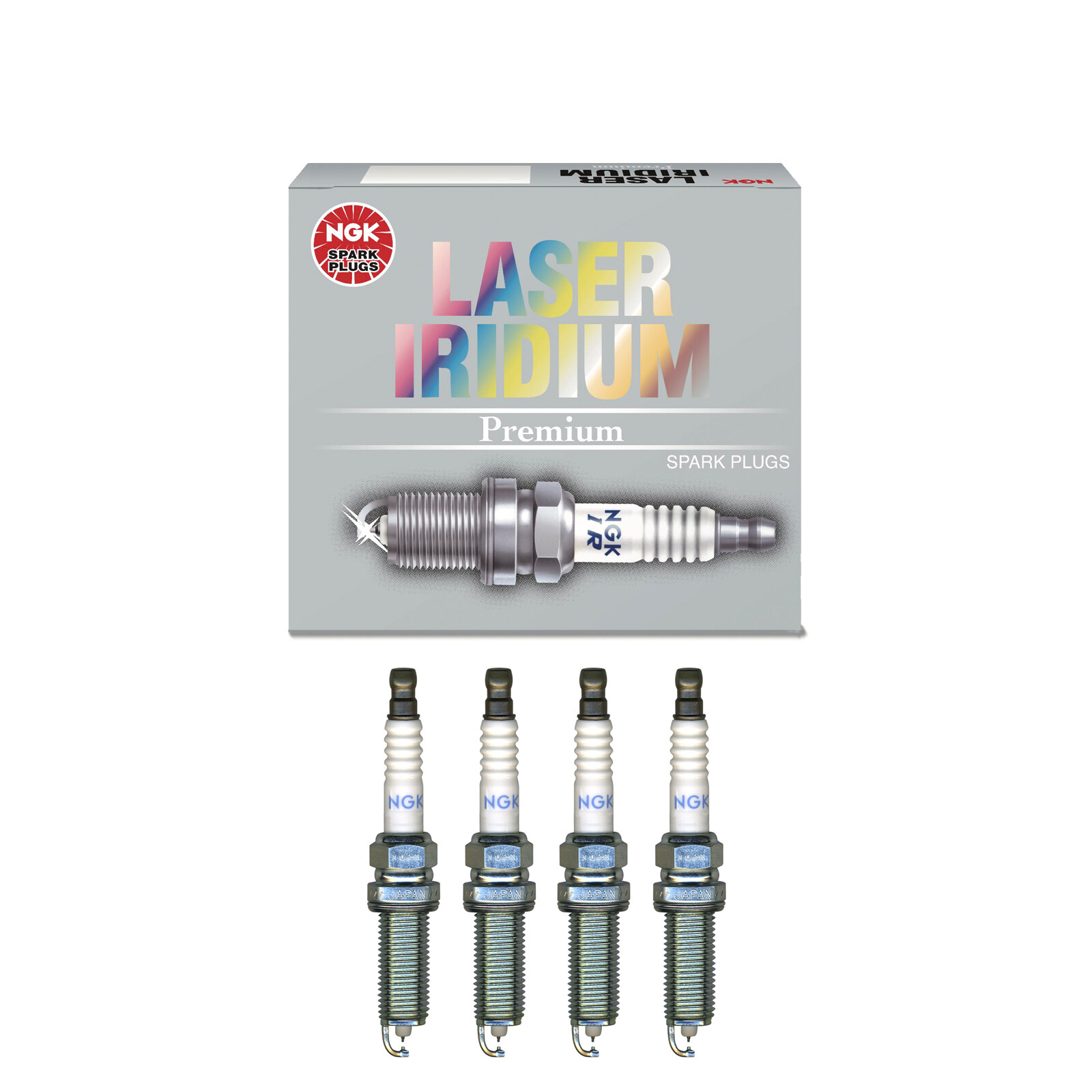 NGK Spark Plug Set 4PCS Laser Iridium 08-20 for Infiniti Nissan 1406 ...