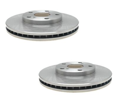 Pair Set of 2 Front Disc Brake Rotors ACDelco For Toyota Camry 274.32mm ...