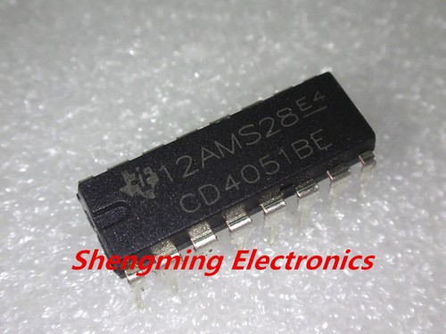 10PCS CD4051BD CD4051BE CD4051 DIP-16 IC GOOD QUALITY | eBay