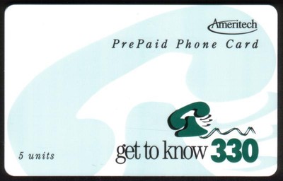 5u Get To Know Area Code 330: Take The Test - Card Only Phone Card | eBay