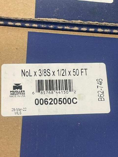 Mueller Streamline 00620500C Duraguard UV Preinsulated Copper Line Set ...