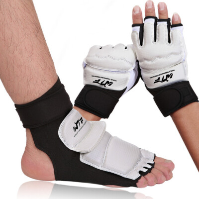 Taekwondo Foot Hand Guard Protector Martial Art Sparring Instep Gear ...