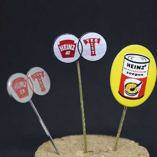 Vintage 3 Pins Pin Heinz Feeding Pin Metal Enamel 1960's | eBay