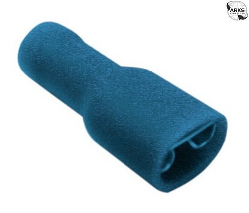 WOT-NOTS Wiring Connectors - Blue - Slide-On 250 - 6.3mm - Pack of 25 ...