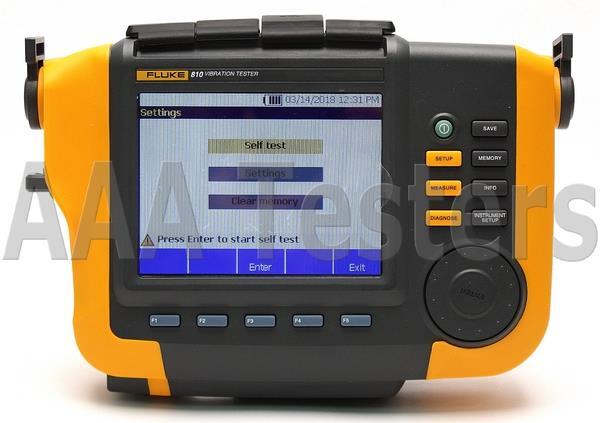 Fluke 810 Handheld Mechanical Machine Vibration Tester w/ Tachometer ...