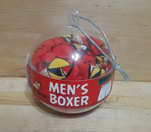 Vintage Brand New Sealed Christmas Ornament BALL Angry Birds Men's ...