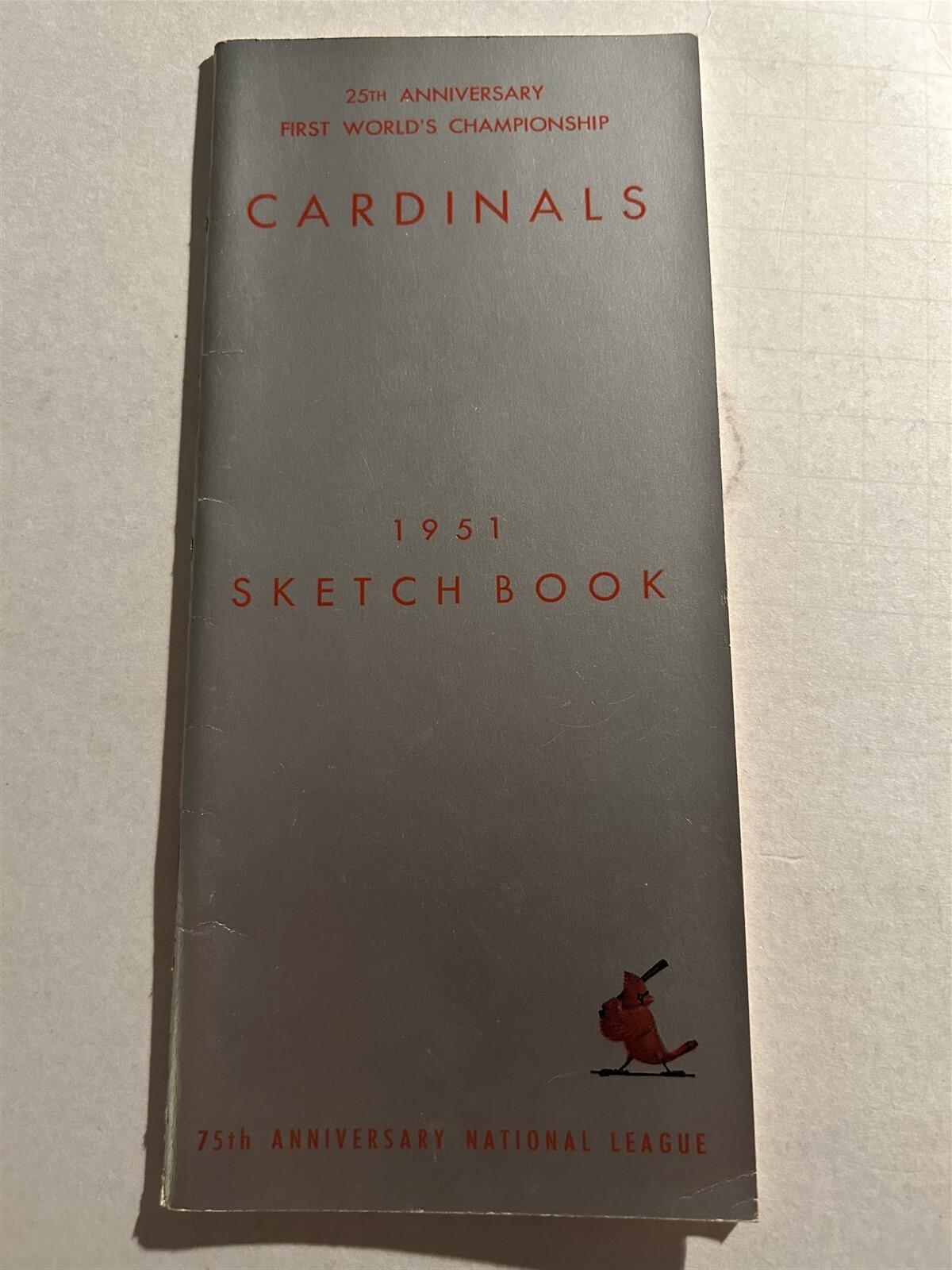 1951 ST LOUIS CARDINALS Sketch Book STAN MUSIAL Joe GARAGIOLA Enos ...