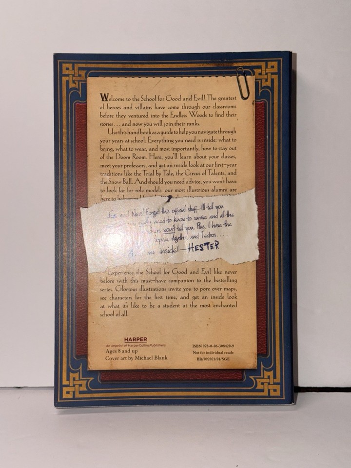 The School for Good and Evil: The Ever Never Handbook - hardcover ...