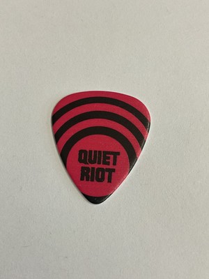 Rudi Sarzo Quiet Riot Signature Guitar Pick (A) | eBay