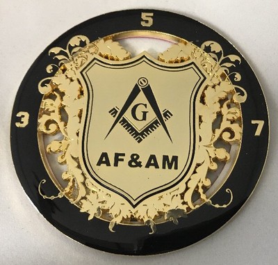 Freemason Masonic 357 AF & AM Cut Out Car Emblem | eBay