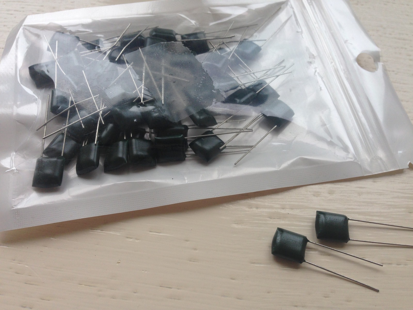 Electric Guitar Tone Capacitors GREEN MEANIE 2 In pack of 0.033uf ...