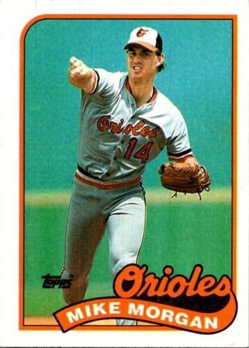 1989 Topps #788 Mike Morgan Pitcher Baltimore Orioles FREE shipping | eBay