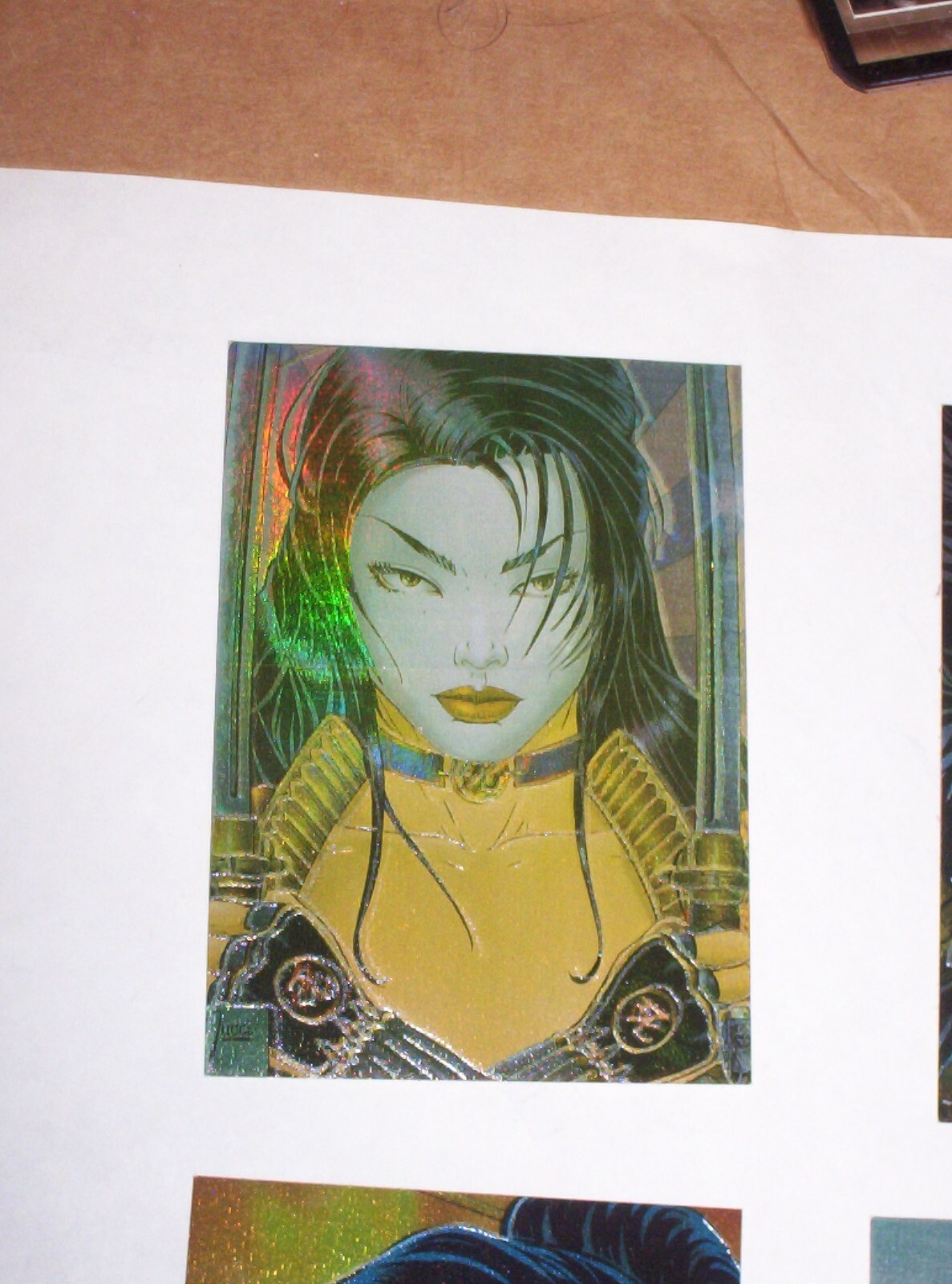 1995 SHI ALL CHROMIUM Magnachrome INSERT 6 CARD SET COMIC IMAGES ...