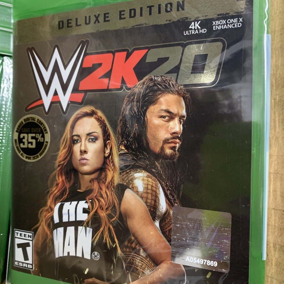 WWE 2K20 Deluxe Edition - Microsoft Xbox One Brand New Sealed ...