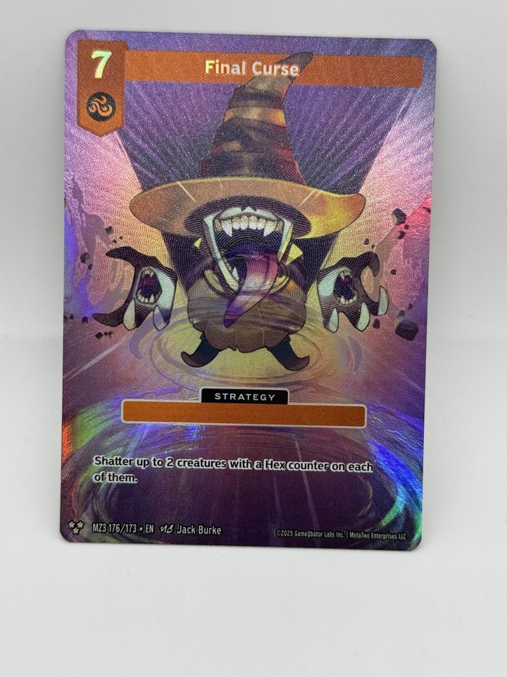 Final Curse 176/173 Alt Art MZ3 Secret Shadows Metazoo 2025 Alternate ...
