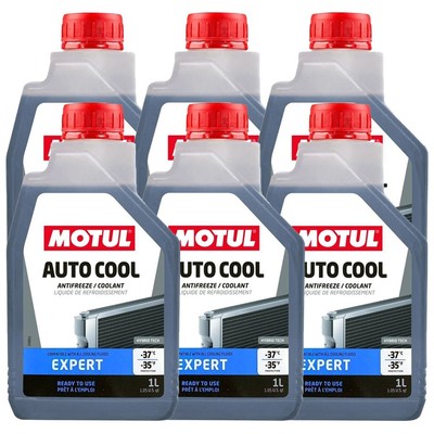 KIT DI 6 LITRI OLIO MOTUL AUTO COOL EXPERT ULTRA -37C REFRIGERANTE ...