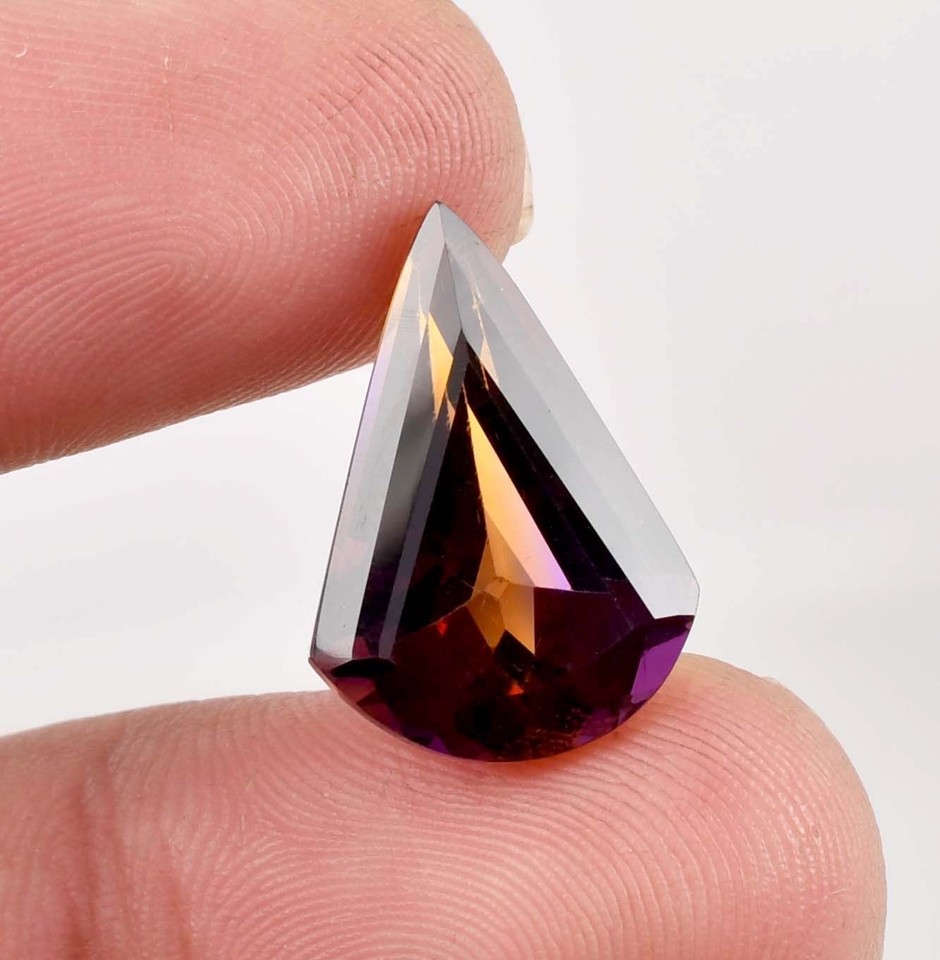 AAA Flawless 18 x 10 mm Natural Bi-Color Ametrine (GIT Certified) Loose ...