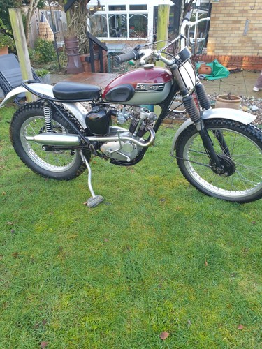 Triumph Tiger Cub TR20 engined Pre65 trials bike project | eBay UK