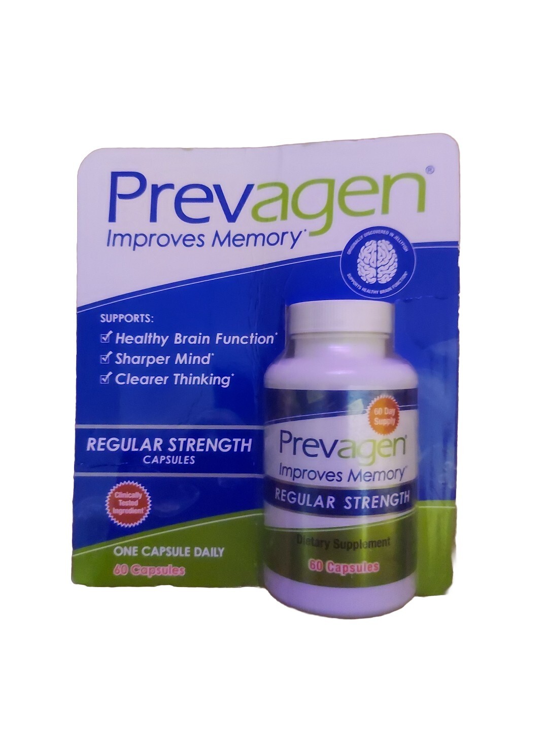 Prevagen Regular Strength 60 Capsules - improves memory New ...