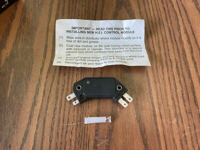 Re- built GM Chevy Ignition Control Module 4 Pin HEI Distributor Re ...