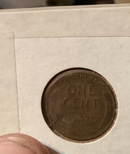 Lincoln Wheat Penny One Cent Coin Error Only One Side Stamped One of A ...