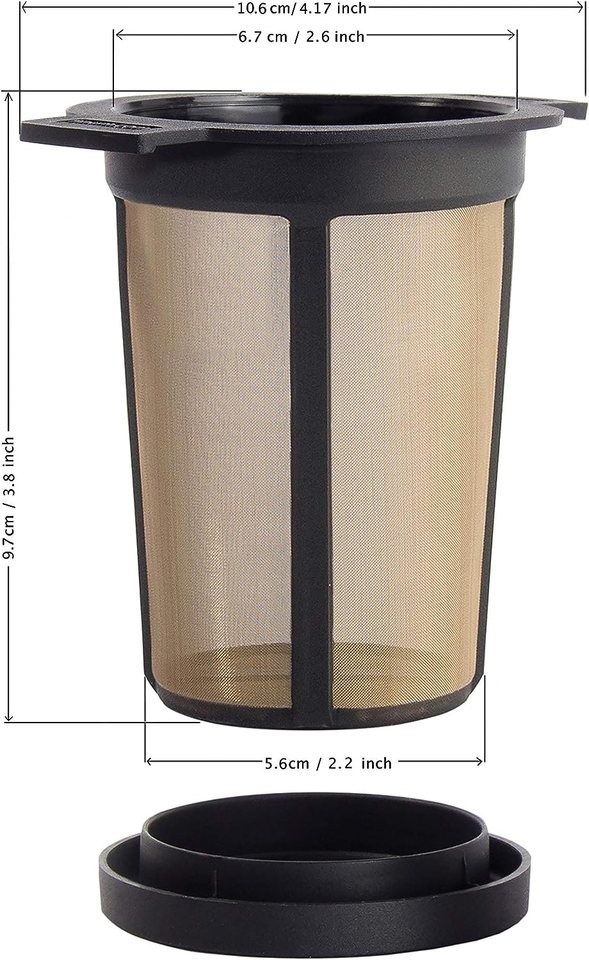 Reusable Stainless Steel Coffee and Tea Infusing Mesh Brewing Basket ...