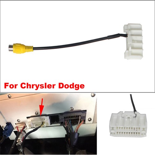 1PCS Car Reversing Camera Connection Cable For Chrysler Dodge Rear View ...