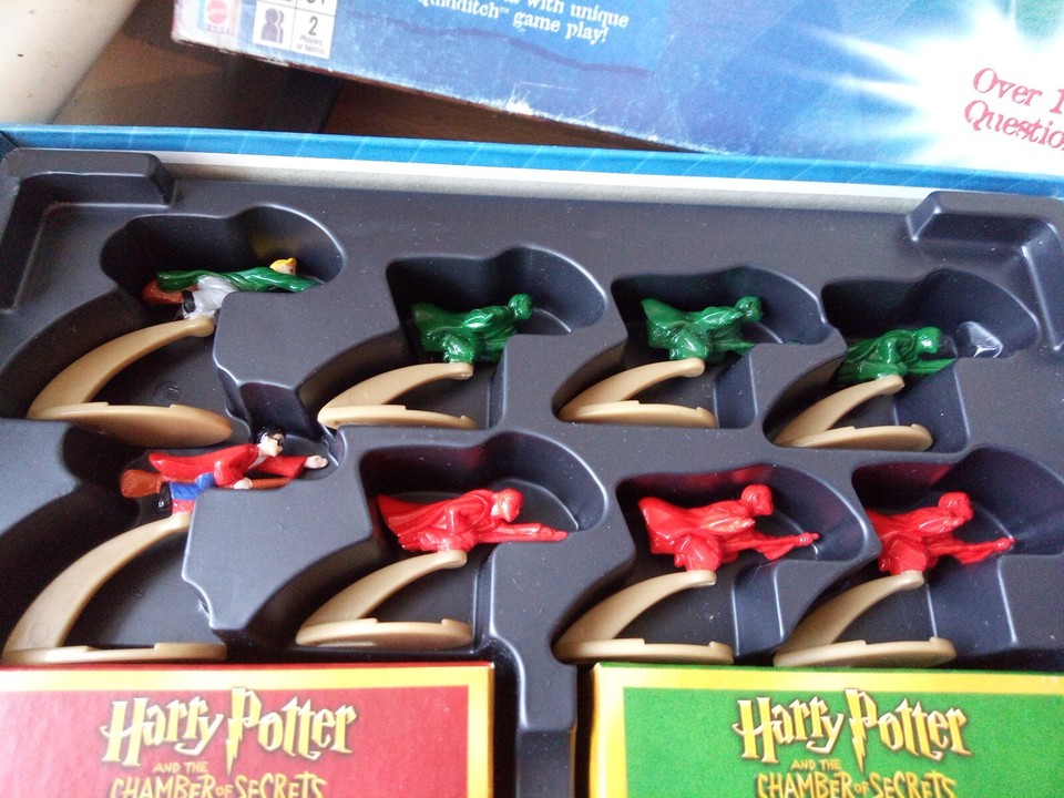 Harry Potter Chamber of Secrets Trivia Board Game Quiz 2002 VGC Vintage ...