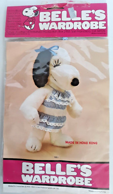 Belle Wardrobe outfit swimsuit bikini 1958 fits 18" medium plush Snoopy ...