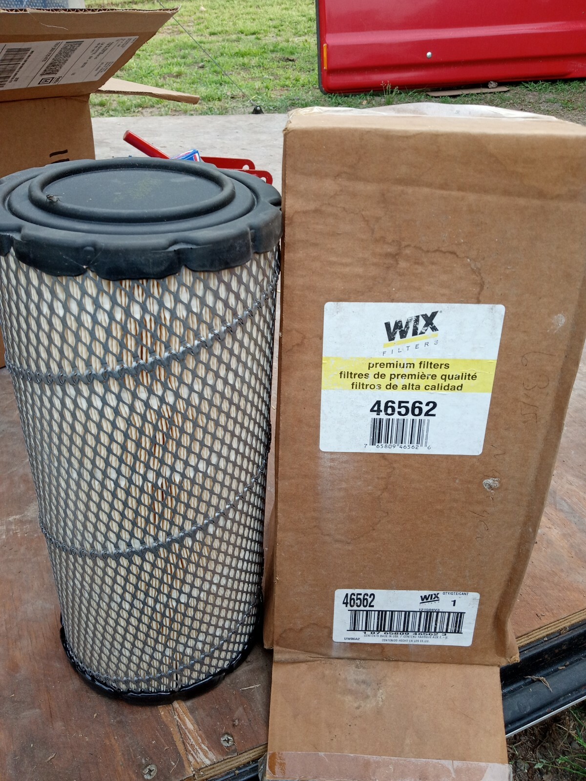 WIX 46562 - Air filter cross reference