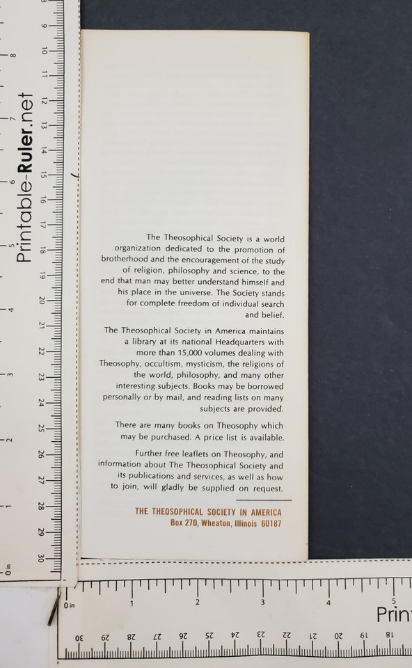 1960s Theosophy & Christianity Theosophical Society America Vintage ...