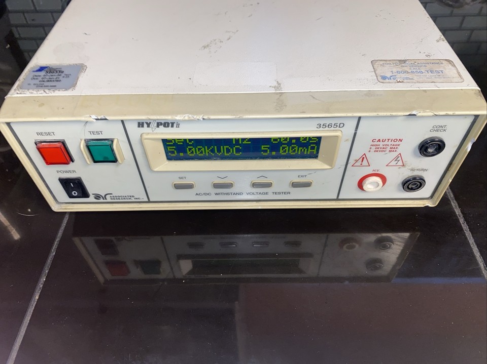 3565D Hypot II AC/DC Digital meter Hypot Tester | eBay