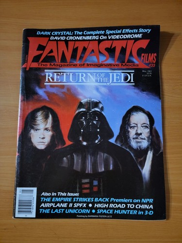 Fantastic Films Magazine #33 Star Wars Return of the Jedi ~ VERY FINE ...