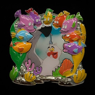 LE Ariel Little Mermaid Scuttle Seagull Fish Frame Disney Store Park ...