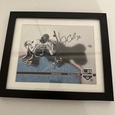 JONATHAN QUICK SIGNED AUTO 8 X 10 PHOTO LOS ANGELES KINGS GOAL WHITE | eBay