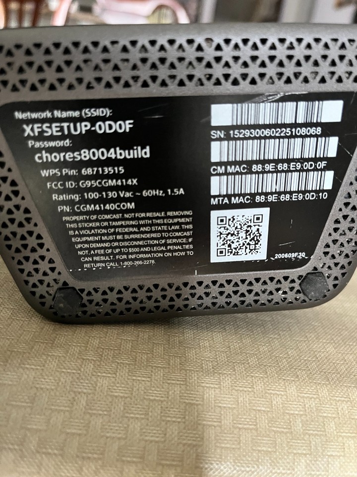 xfinity XB6-T GATEWAY WIFI ROUTER | eBay