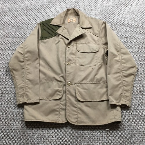 Vintage Saf Bak Hunting Jacket Mens Large Khaki Green Water Repellent ...