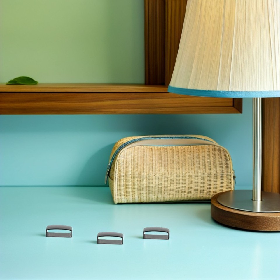 3 Pcs Ring Buckle Connection Men's Belt Fixing Loop Alloy Keeper | eBay ...