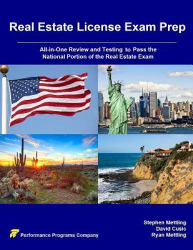Real Estate License Exam Prep : All-In-One Review and Testing to Pass ...