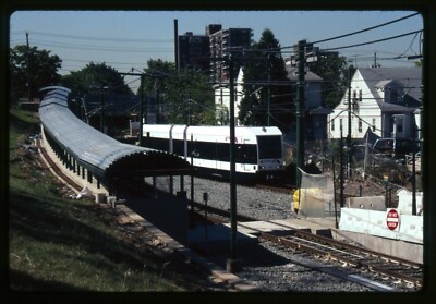 Trolley Slide - New Jersey Transit #111B LRV Streetcar Subway NJ 2001 ...