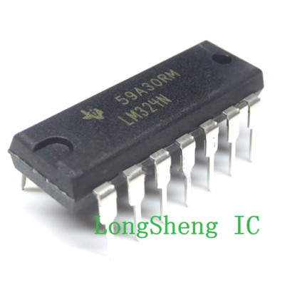 10PCS IC LM324N LM324 DIP14 TI Low Power Quad Op-Amp NEW | eBay