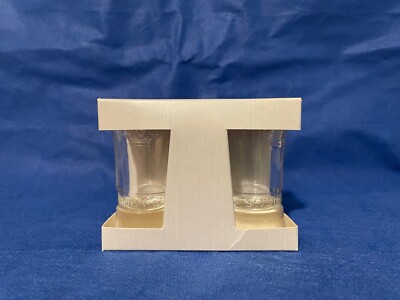 New Sobieski Vodka Shot Glasses Bar Embossed Crown Poland Polish Set of ...