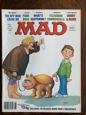 Mad Magazine #199 Features The Spy Who Loved Me Parody VF+ | eBay