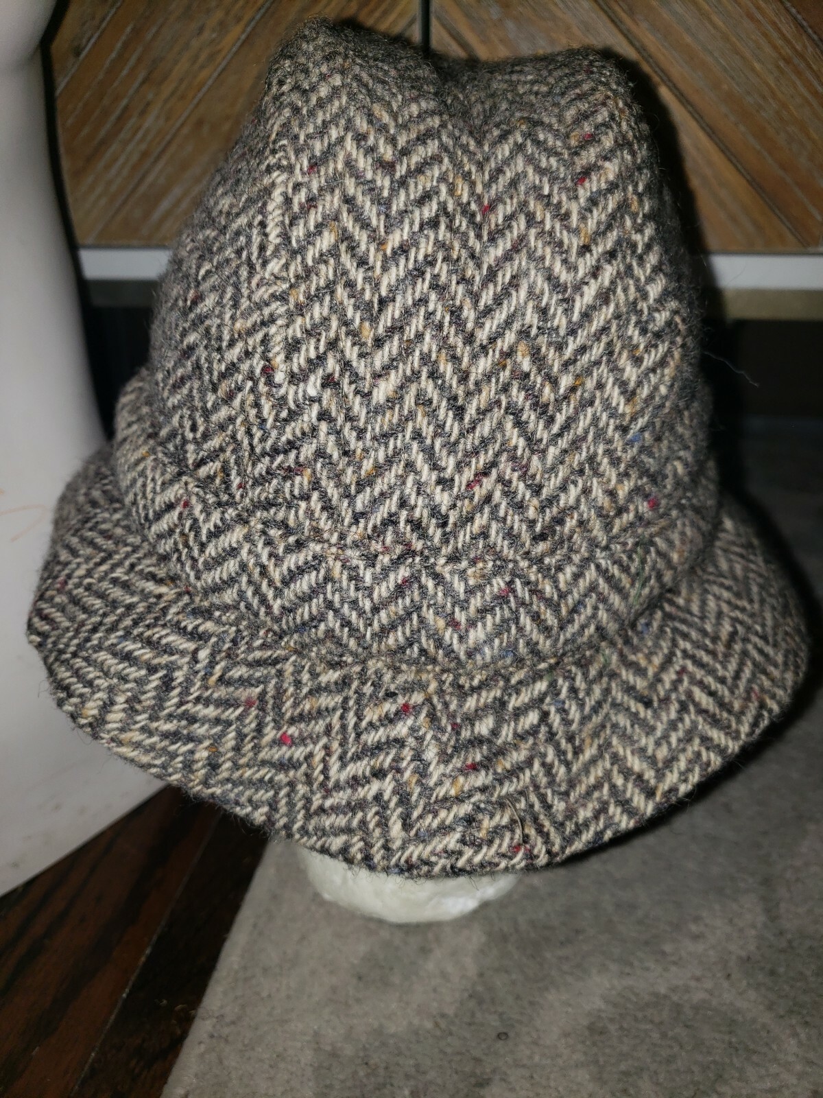 Hats of Ireland Castlebar 100% Pure Wool Donegal Tweed medium Walking ...