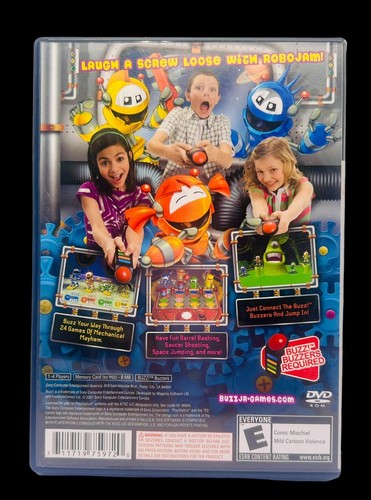 Buzz! Junior Robo Jam (Sony PlayStation 2) PS2 Case Disc And BOOKLET ...